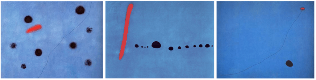 The Wednesday Painting – Triptych Bleu I, II, III by Joan Miró – Jay ...