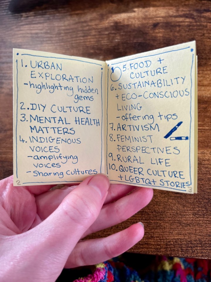 26 Ideas for Zine Themes (a new mini zine) – Jay Snelling Art